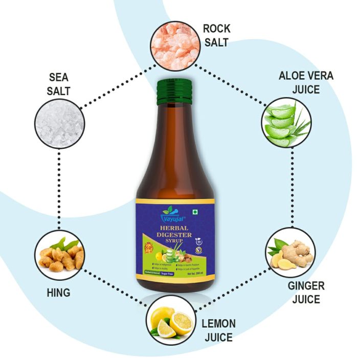 Vayujal Herbal Digester Syrup – Sarvatman Marketing